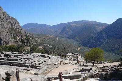 Archaeological Site of Delphi - UNESCO Map