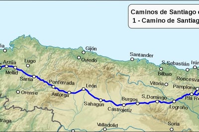 Routes of Santiago de Compostela: Camino Francés and Routes of Northern ...