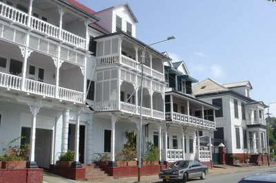 Historic Inner City of Paramaribo - UNESCO Map