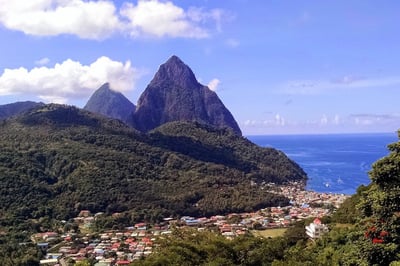 Pitons Management Area - UNESCO Map | Mapotic