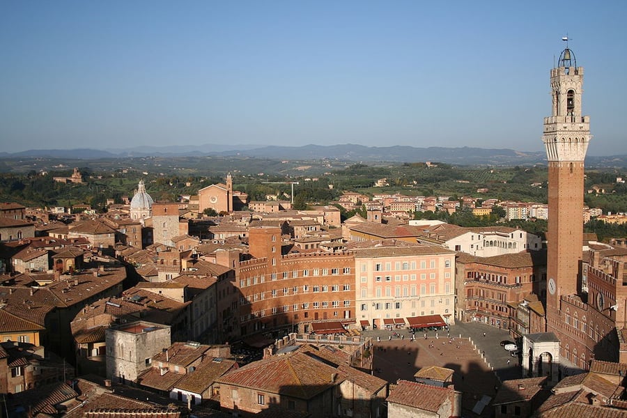 Historic Centre of Siena - UNESCO Map