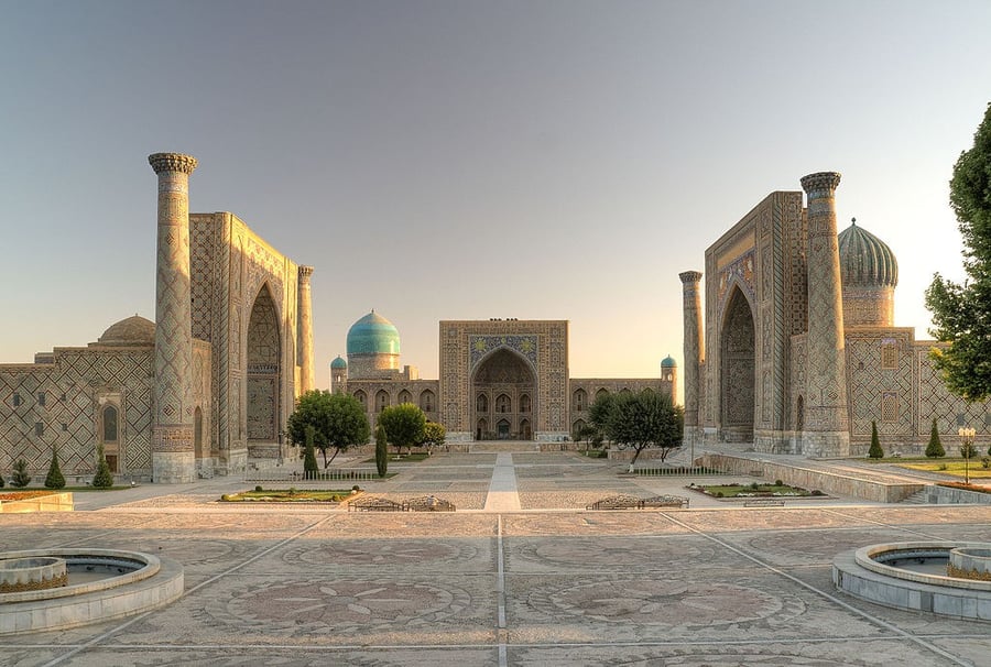 Samarkand – Crossroad of Cultures - UNESCO Map