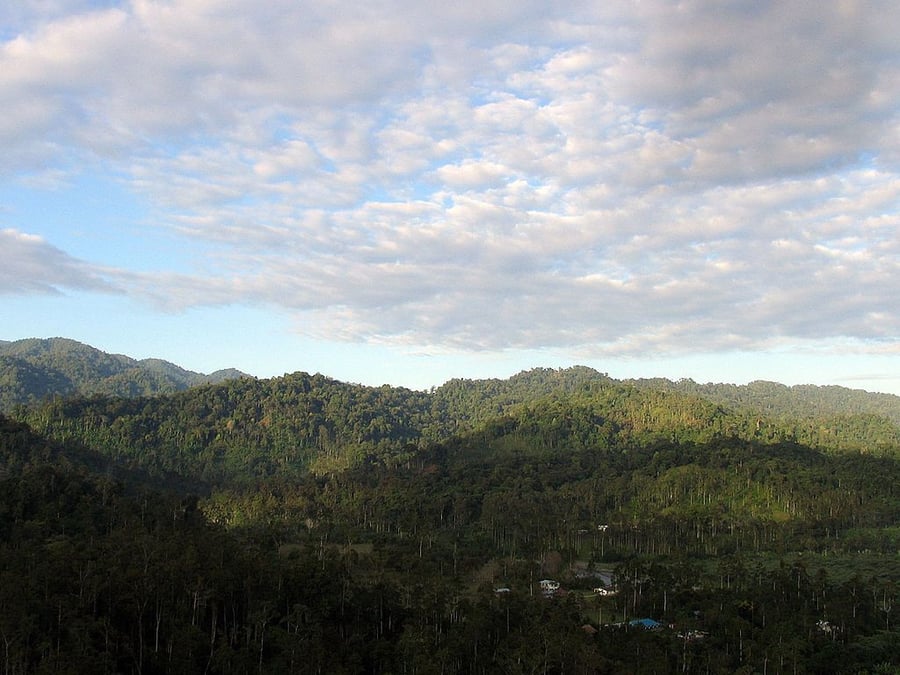 Talamanca Range-La Amistad Reserves / La Amistad National Park - UNESCO Map