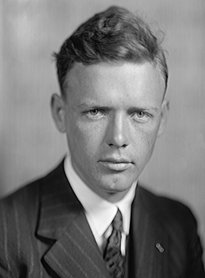 Charles Lindbergh - The graves of the famous