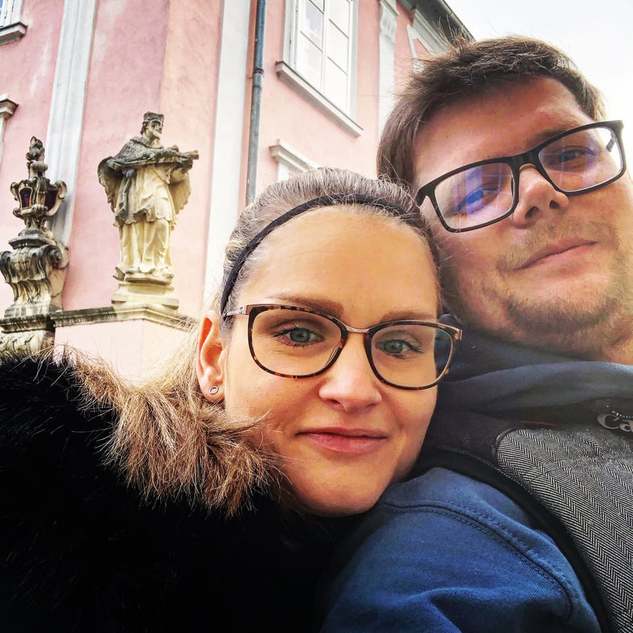 Socha sv. Jana Nepomuckého v Kremži (Körnermarkt) - svatý Jan Nepomucký