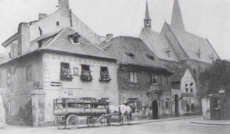 Apolinářská Street and the Pub 'Jedová chýše' ('Poison Hut') - Under ...