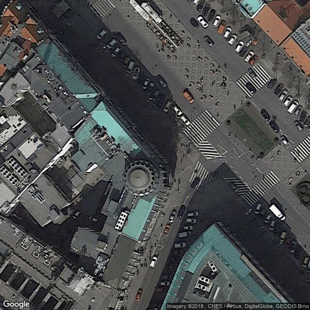 Václavské náměstí, Praha - Vánoční mapa 2018 | Mapotic