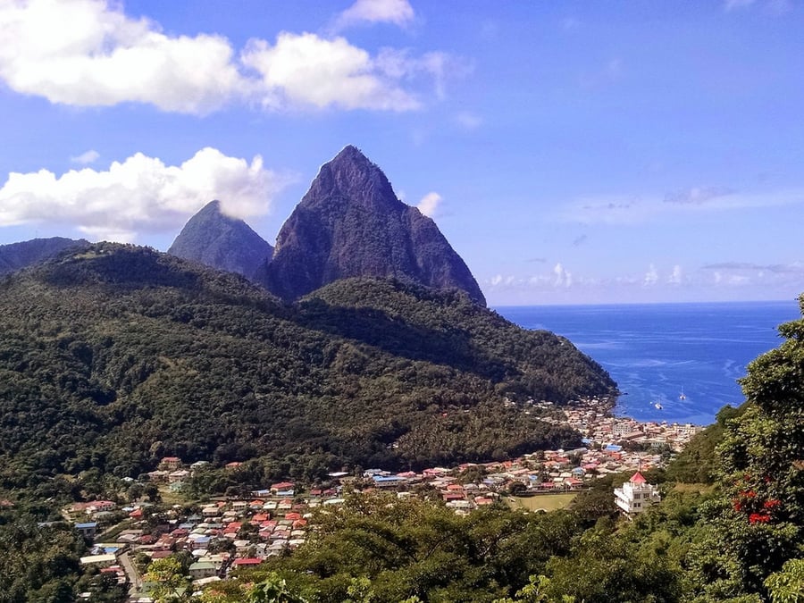 Pitons Management Area - UNESCO Map | Mapotic