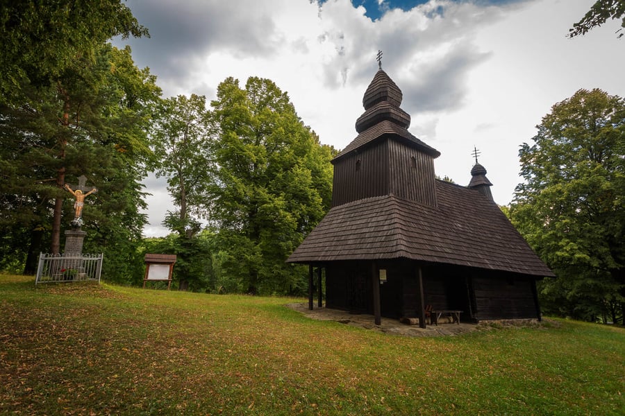 Drevený kostolík, Ruská Bystrá - MAPA - KRAJ SVETA: Sobrance | Mapotic