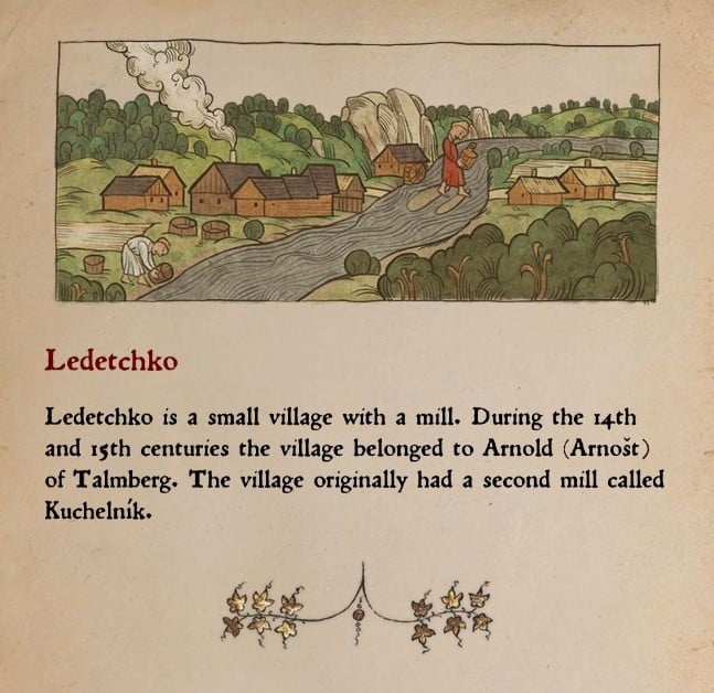 Ledetchko - Kingdom Come: Deliverance - Tour Guide | Mapotic
